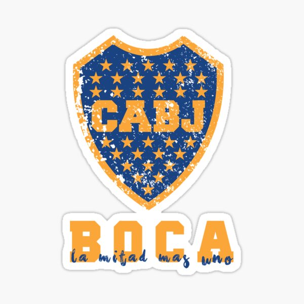 "Boca Juniors, Argentina" Sticker by AndreaThom | Redbubble