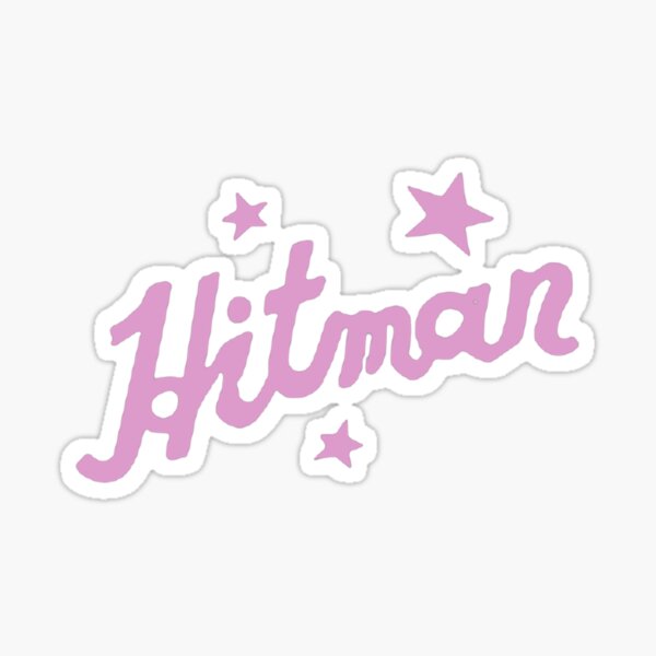 "Hitman " Sticker for Sale by RedRoseTee99 | Redbubble