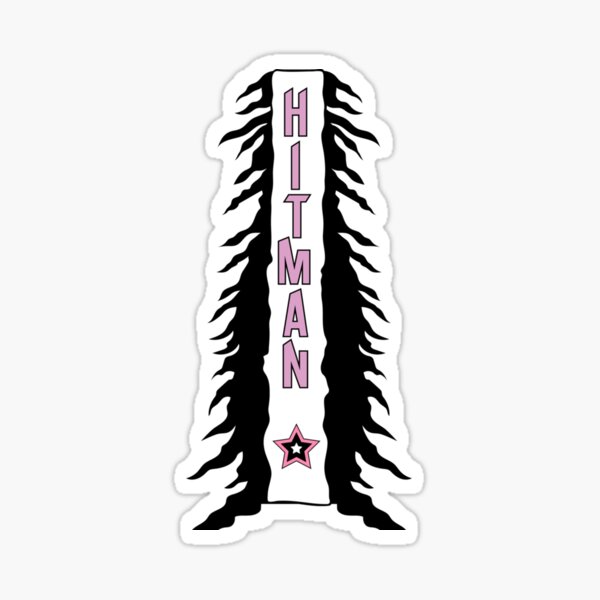 "Hitman" Sticker for Sale by RedRoseTee99 | Redbubble