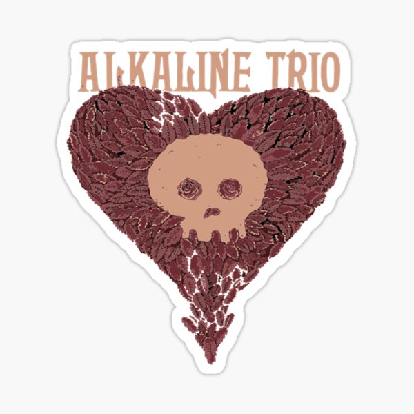 Kiss-Cut Stickers Alkaline Trio Logo Paper Stickers, Labels & Tags etna ...