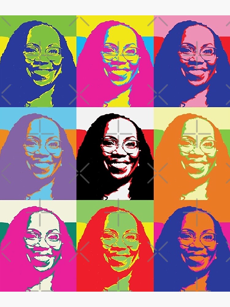 "Ketanji Brown Jackson - Supreme Justice 1.0" Poster by Thelittlelord ...