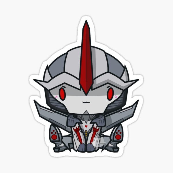 "Smol chibi Bean (tfp Starscream)" Sticker for Sale by Firima | Redbubble