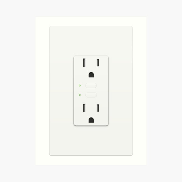 "Fake Outlet Prank Sticker" Art Print for Sale by mondolu | Redbubble