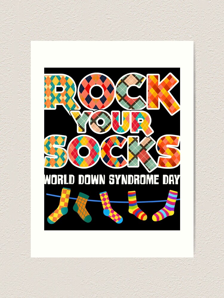 Lámina artística «Día Mundial del Síndrome de Down Your Awareness, Día ...