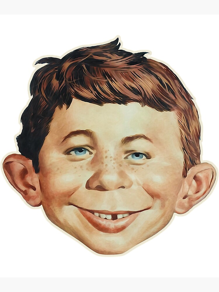 "Albert E. Neuman" Poster for Sale by Jerusei890 | Redbubble