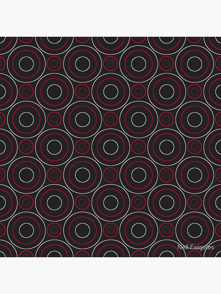 "Circles in a Square no. 68" Poster for Sale by NeilFeigeles | Redbubble