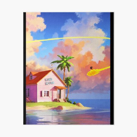 "Master Roshi Kame House - Dragon Ball - Artwork Classic ." Art Board ...