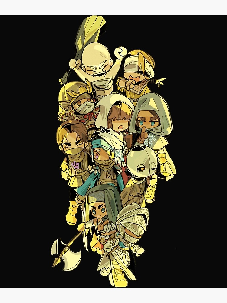 "All Characters Of Elden Ring Game" Poster by karpenycthuraux | Redbubble