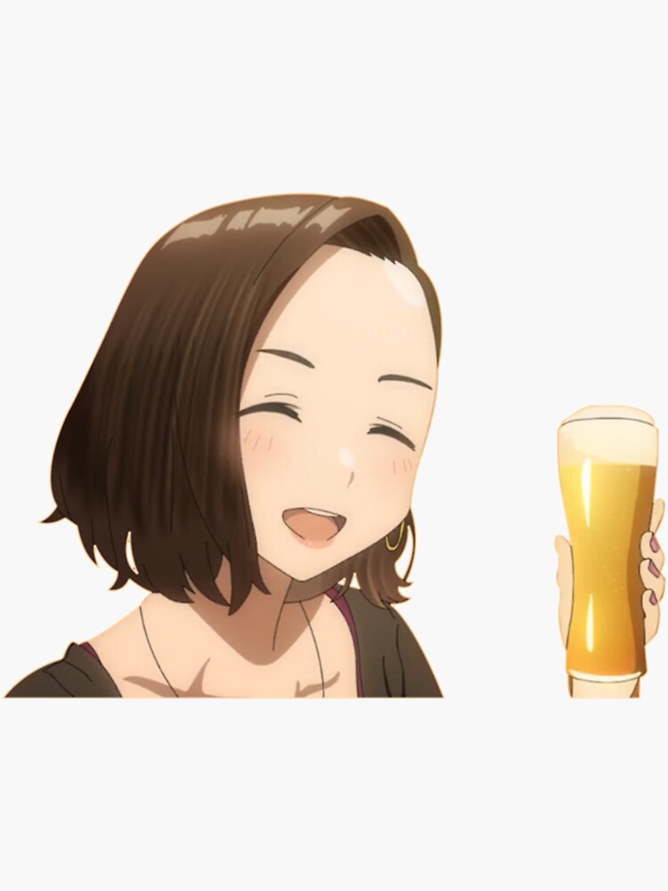 "Ganbare Douki-chan(CouMongCat680) Essential ." Sticker by weschefdhuew ...