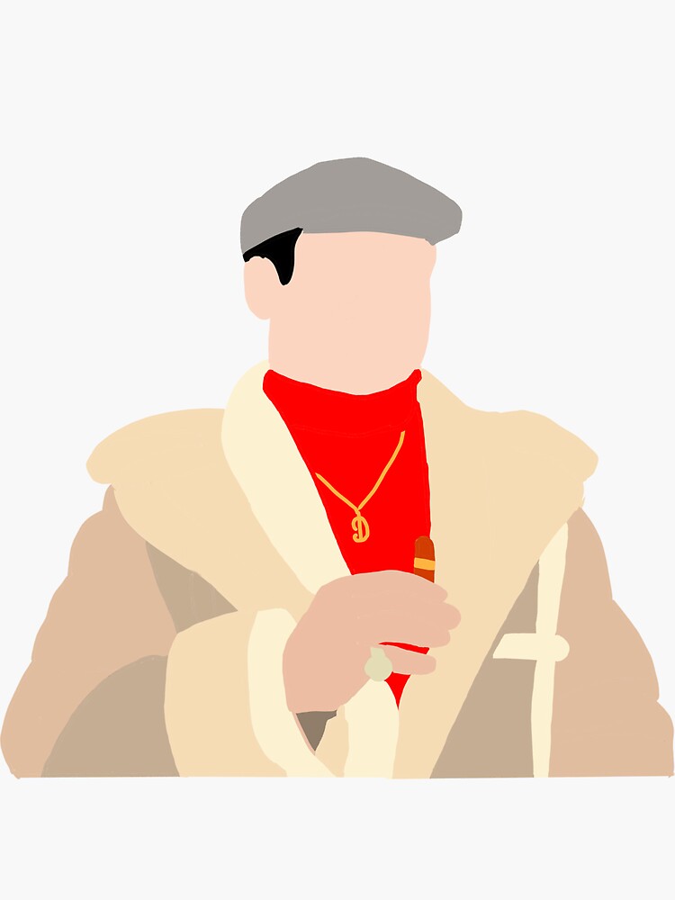 "Del Boy" Sticker by ConnorKelly | Redbubble