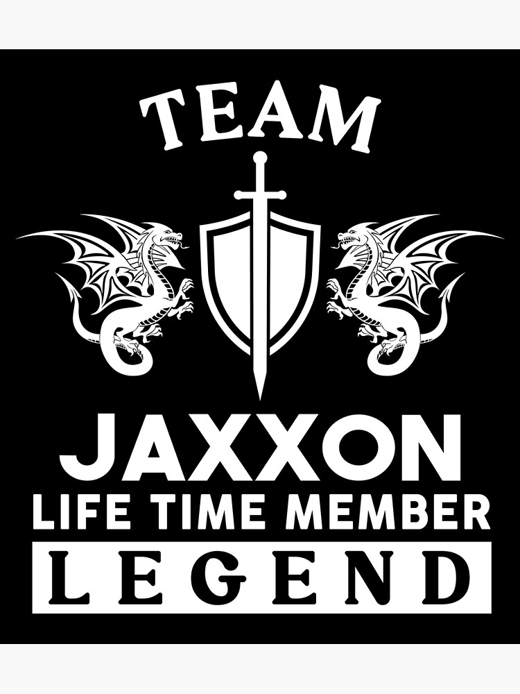 Póster «Camiseta con el nombre de Jaxxon - Camiseta con el artículo de ...