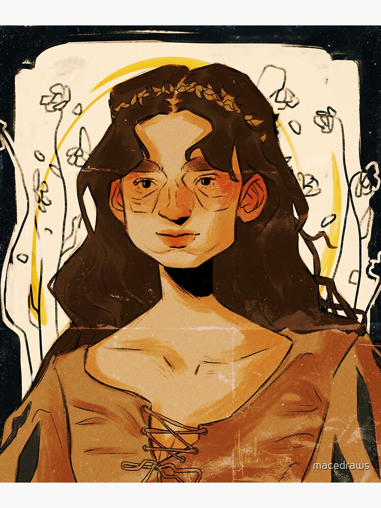 Queen Lucy The Valiant Sticker By Macedraws Redbubble