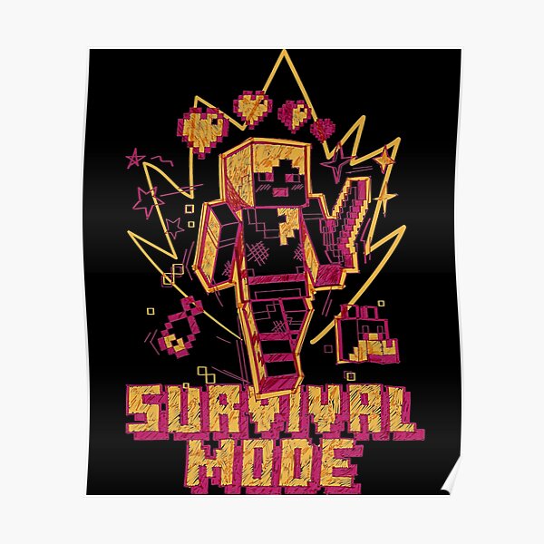 "Minecraft" Poster for Sale by archemuonge | Redbubble
