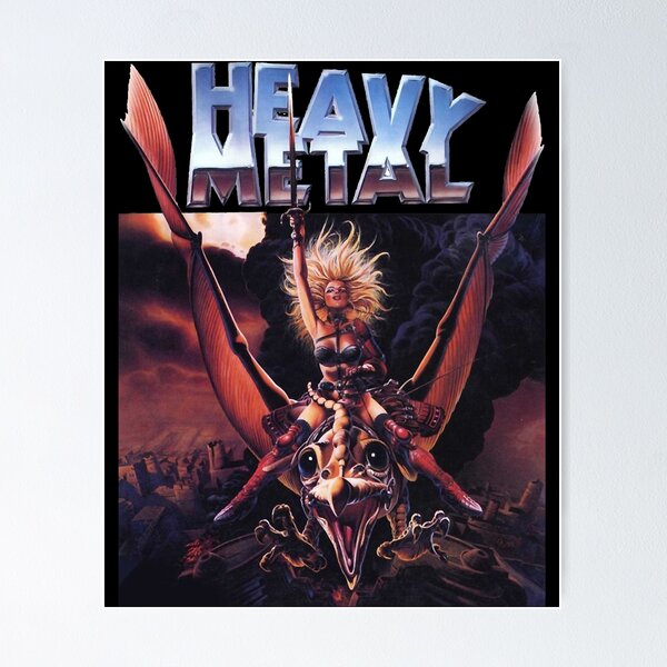 "HEAVY METAL MOVIE Essential T-Shirt" Poster for Sale by Zanskger76 ...