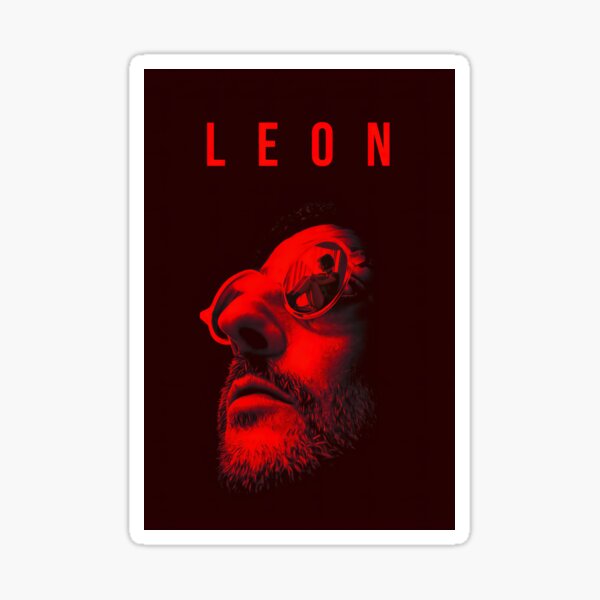 "Leon The Professional (1994) - Limited Edition" Sticker by Chaelm19 ...