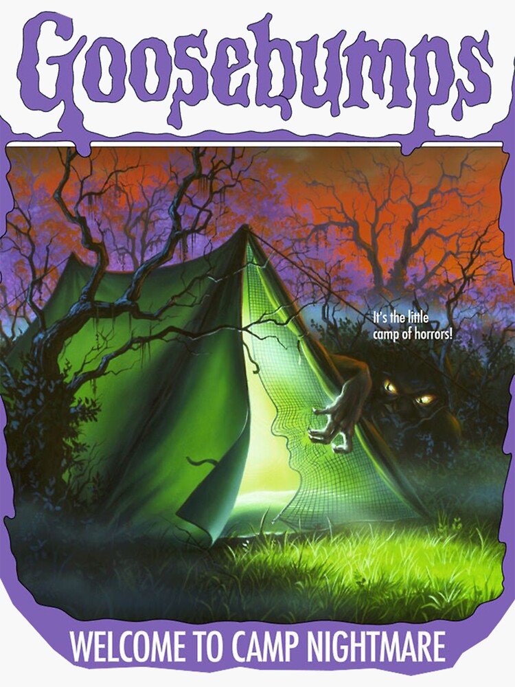 "WELCOME TO CAMP NIGHTMARE" Sticker for Sale by pajosudig | Redbubble