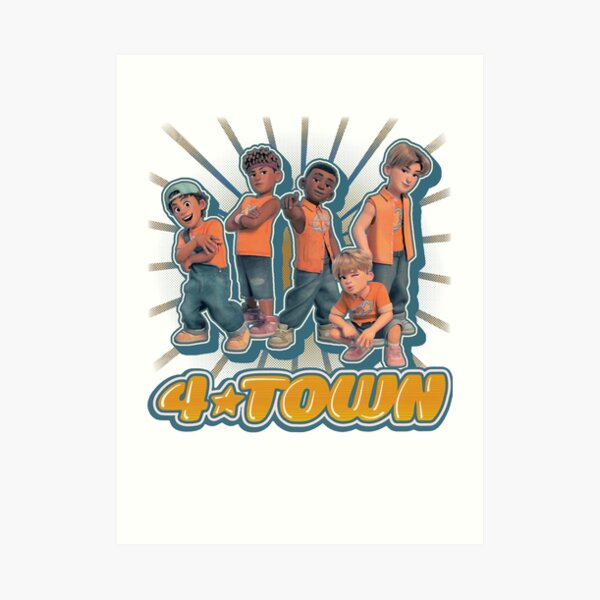"4TOWN Turning Red Merch Essential T" Art Print by orkinbohaab9ji ...