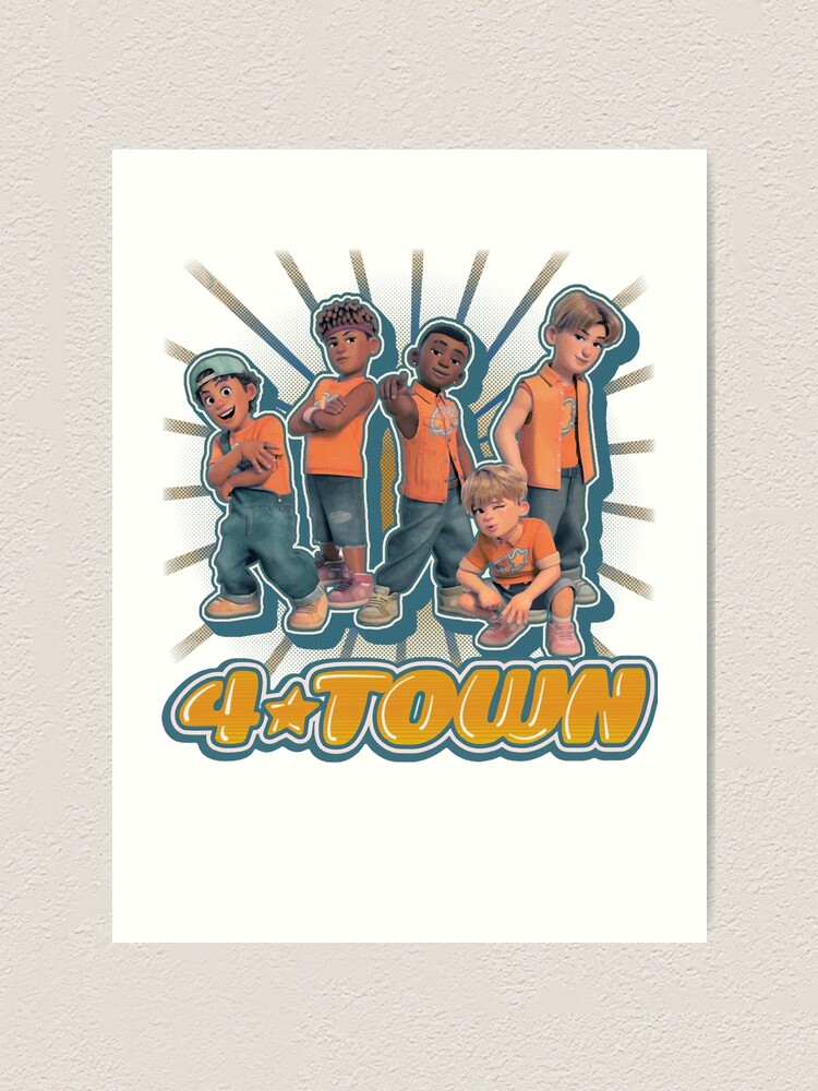 "4TOWN Turning Red Merch Essential T" Art Print by orkinbohaab9ji ...