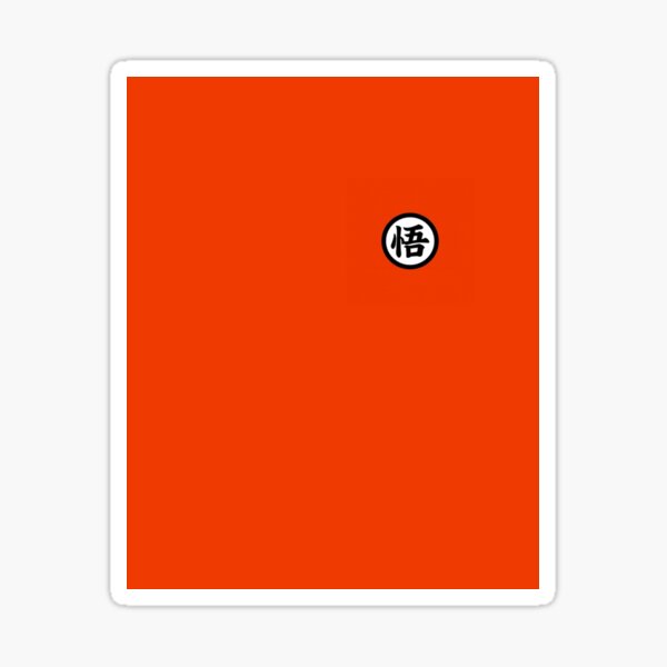 "The logo Go Gi of Son Goku - Dragon Ball Z - . stickers Case Cushions ...