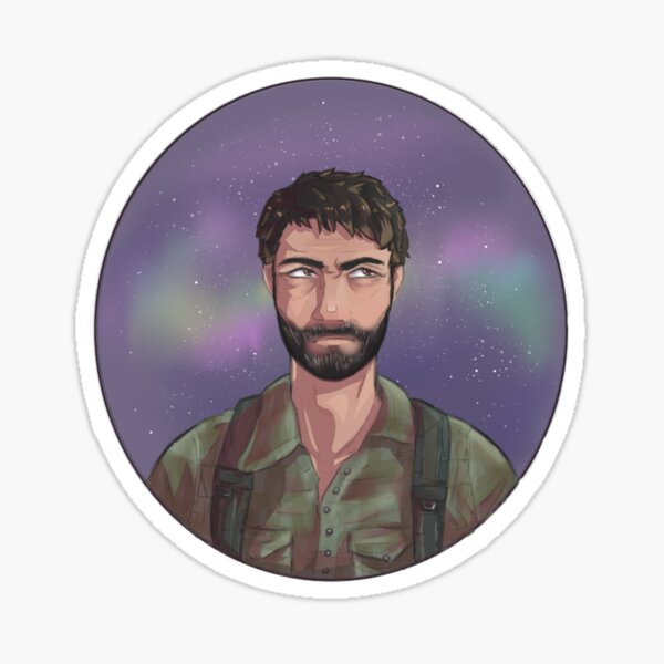"The Last of Us Joel" Sticker by LittleWillieCo | Redbubble