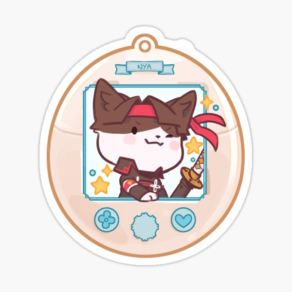 "DGS | nyasougi" Sticker for Sale by peachcott | Redbubble