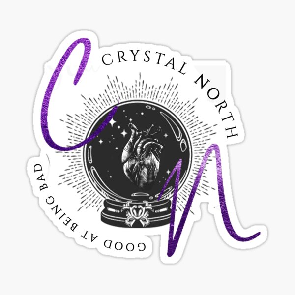 "Crystal North Logo" Sticker by nerdpublishing | Redbubble