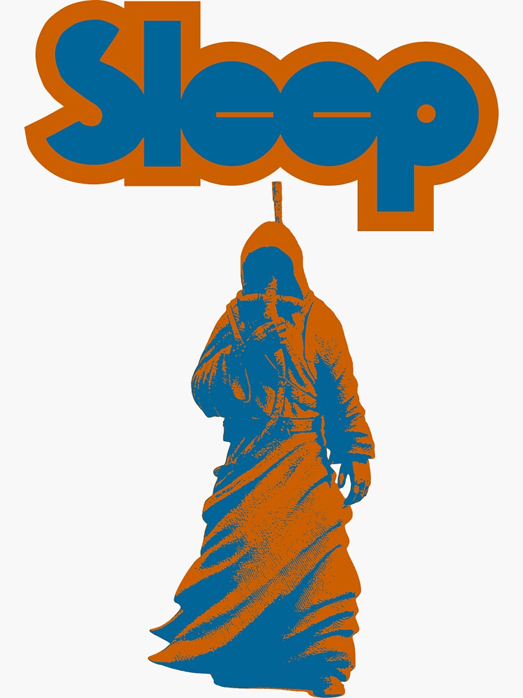 "Sleep 'Dopesmoker'" Sticker by TamtamTown | Redbubble