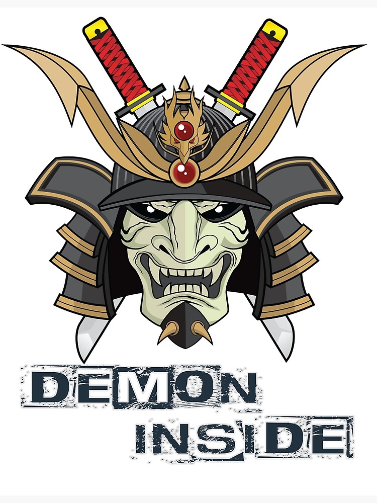 "DEMON SAMURAI 2" Poster by arifinazala | Redbubble