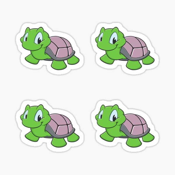 "Turtle Sticker Pack" Sticker by MHenneghan | Redbubble