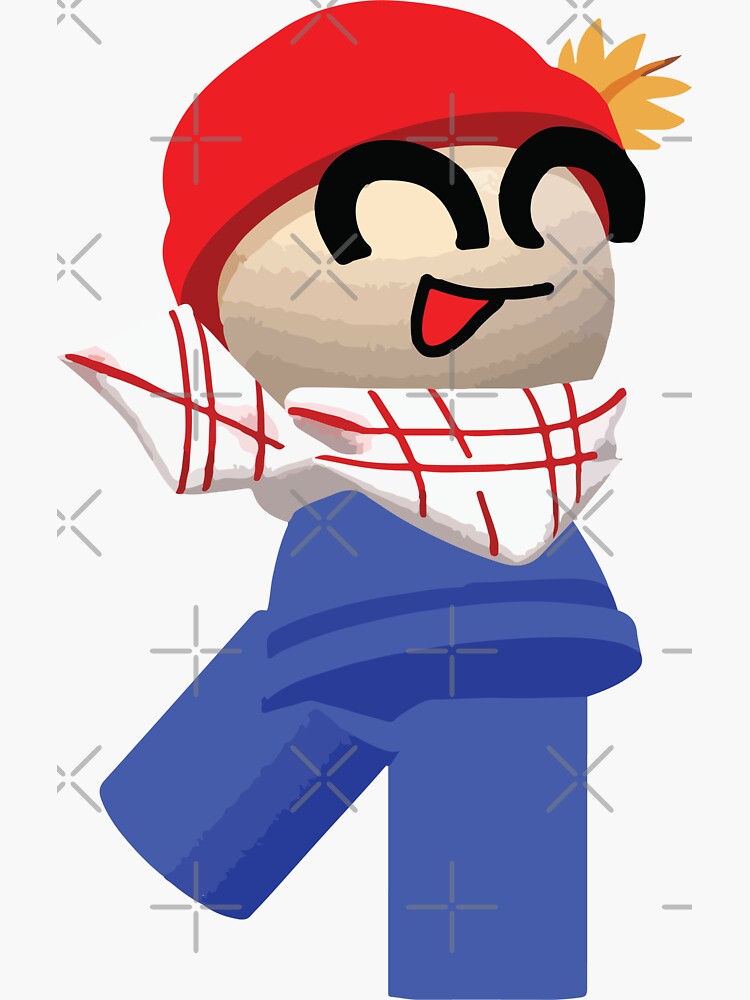 "bambom fnf " Sticker for Sale by spamton-funny | Redbubble