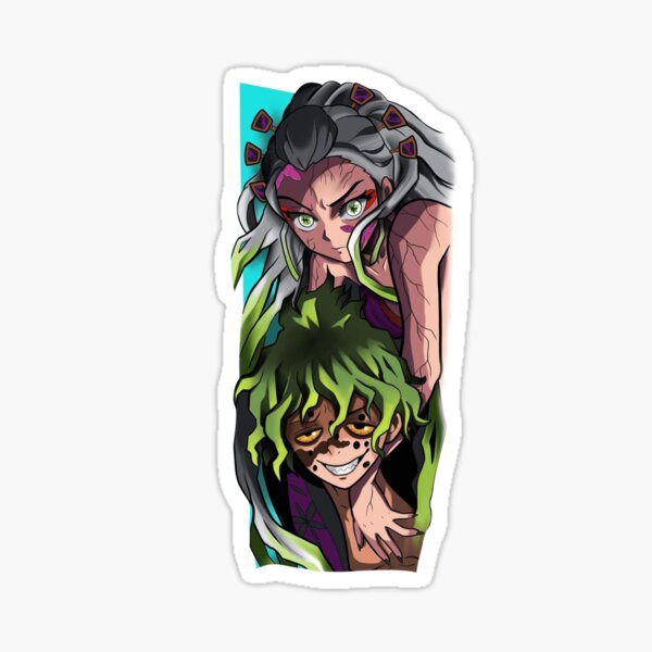 "Demon Slayer Upper Moon Six" Sticker by ts2gamer22 | Redbubble