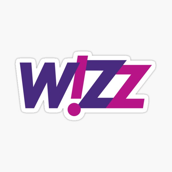 "Wizz Air (2003) logo" Sticker by peteroldfield | Redbubble