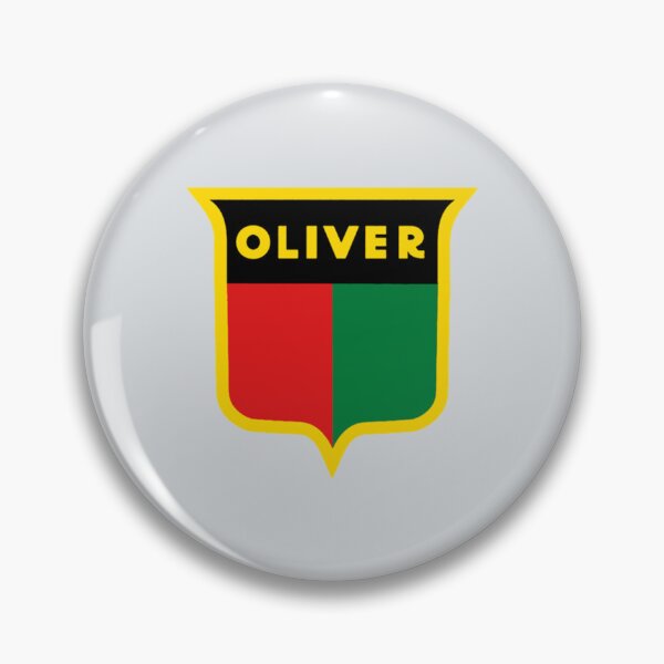 "LOGO - OLIVER TRACTORS " Pin for Sale by Verrattiart | Redbubble