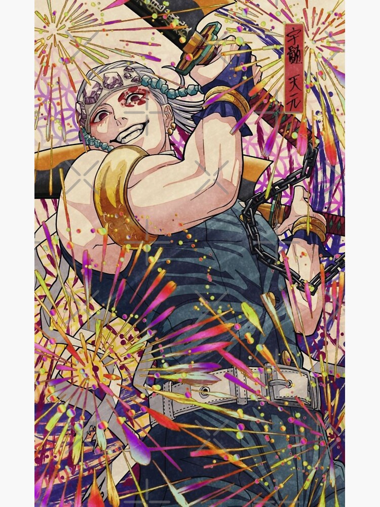 "tengen uzui" Sticker by nitatou9 | Redbubble