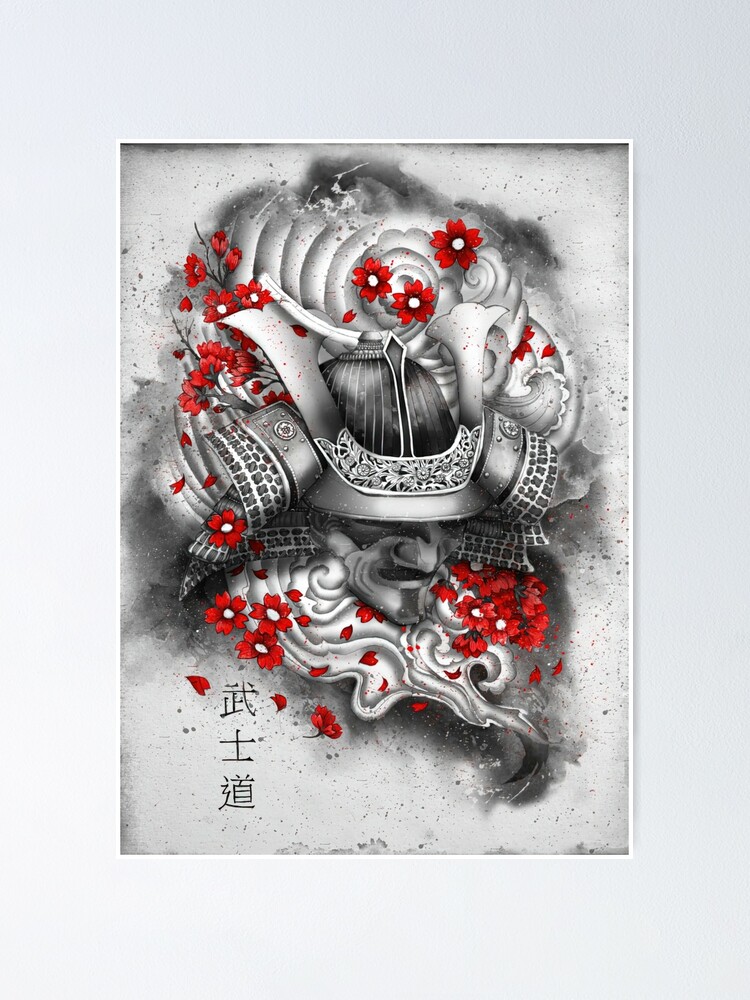 "Bushido the way of the warrior is a Japanese term" Poster for Sale by ...