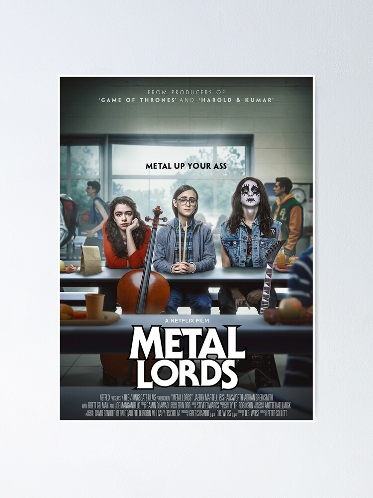 "Metal Lords" Poster for Sale by mikelull | Redbubble