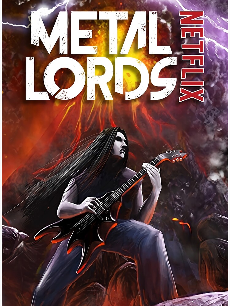 "Metal Lords Tv Show" Poster for Sale by mikelull | Redbubble