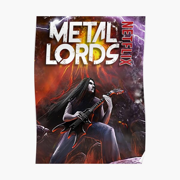 "Metal Lords Tv Show" Poster for Sale by mikelull | Redbubble