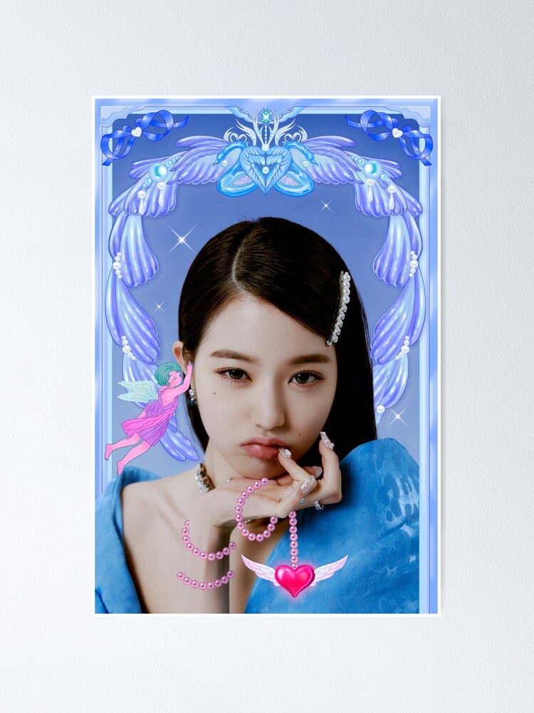 "IVE WONYOUNG ‘LOVE DIVE’" Poster by HaloHaloShine | Redbubble