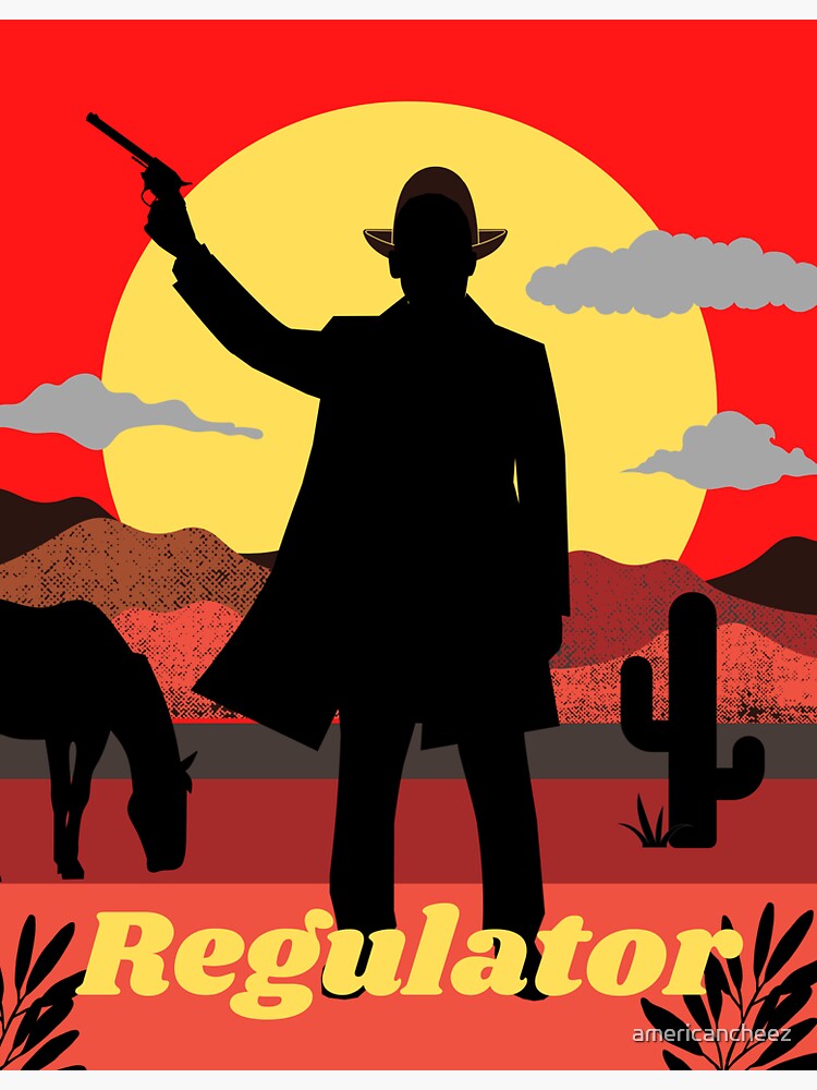 "Regulator" Sticker for Sale by americancheez | Redbubble