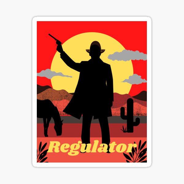 "Regulator" Sticker for Sale by americancheez | Redbubble