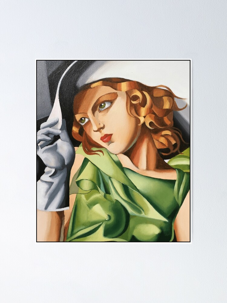 "Tamara de Lempicka" Poster by hekatonkheiros | Redbubble