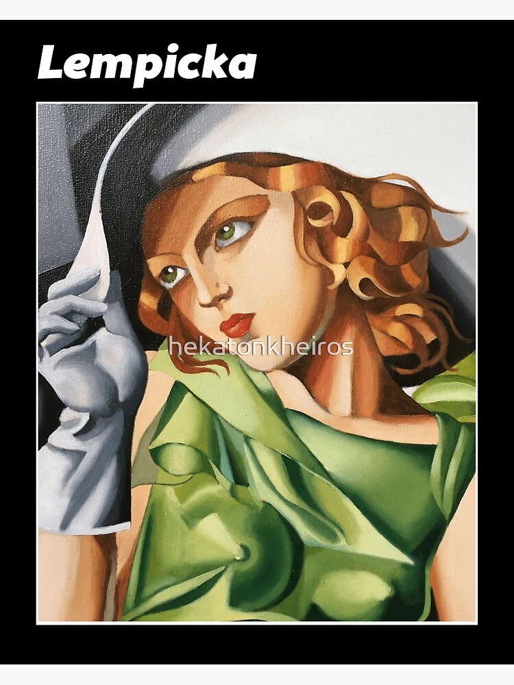 "Tamara de Lempicka" Poster for Sale by hekatonkheiros | Redbubble