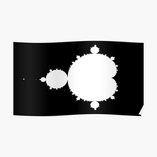 Mandelbrot Set Poster For Sale By Manyflags Redbubble