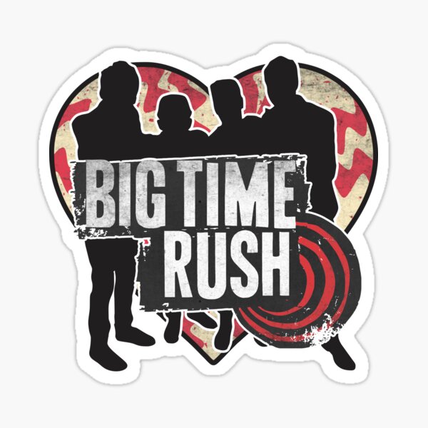 "Love Big Time Rush " Sticker by Zofiavaustine | Redbubble