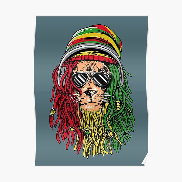 "Bob Lion Art" Poster for Sale by beaufrese1 | Redbubble