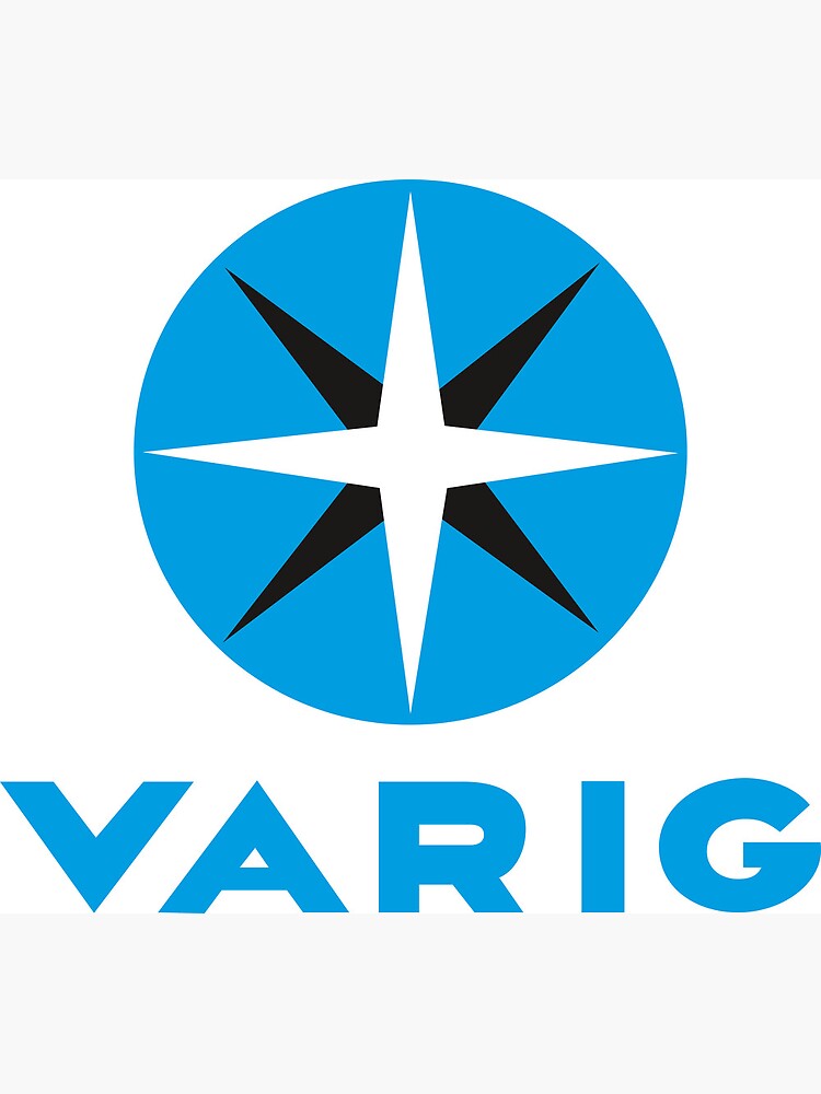 "VARIG Airlines (Brazil) logo" Poster by peteroldfield | Redbubble