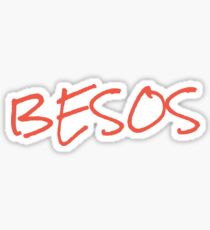 Besos Stickers | Redbubble