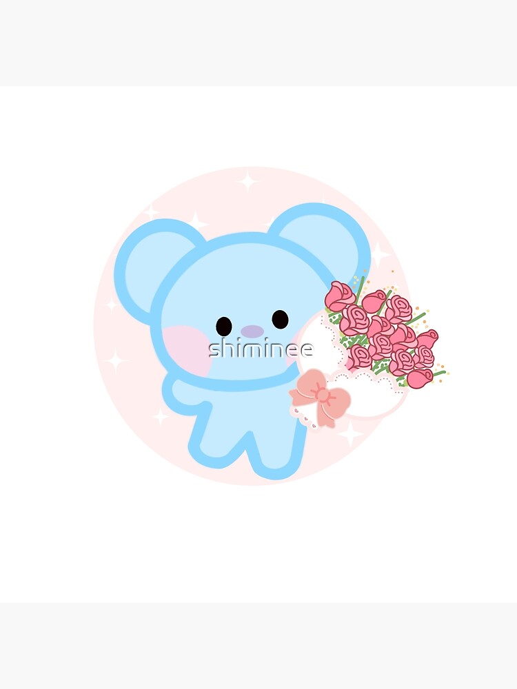 "BTS - Baby BT21 My Little Buddy Roses For You from Koya" Poster by ...