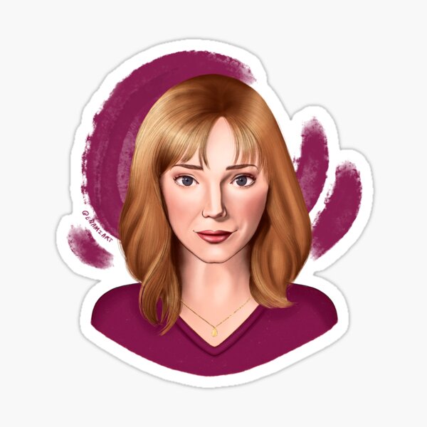 "Beth - Good Girls" Sticker by enami | Redbubble